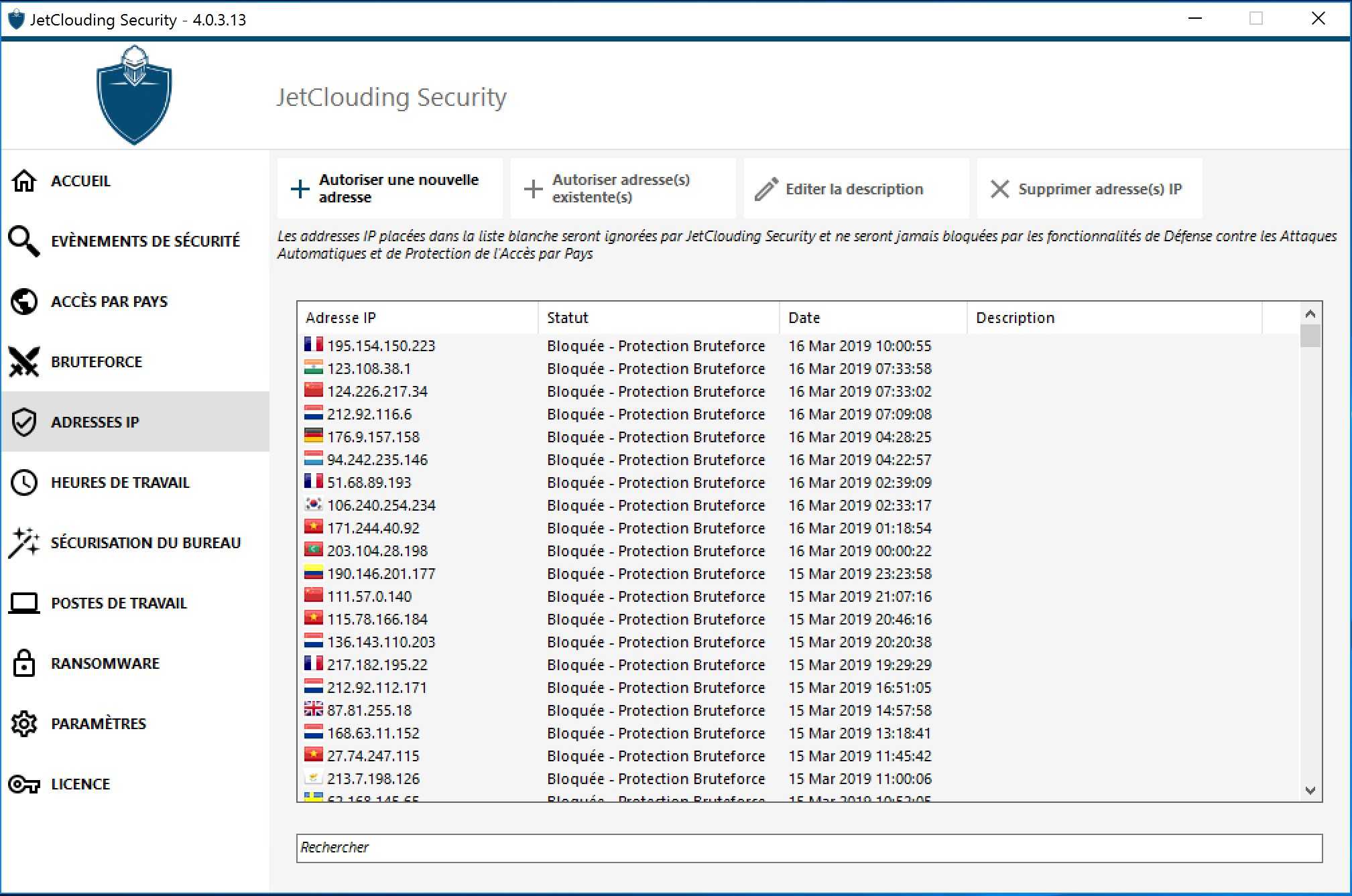 Adresses IP – JetClouding