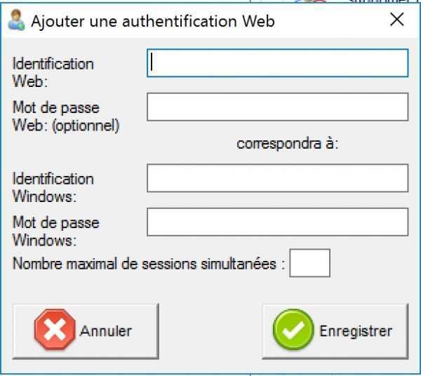 Identifiants Web – JetClouding