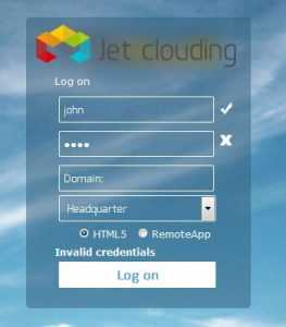 Caractéristique Passerelle – JetClouding