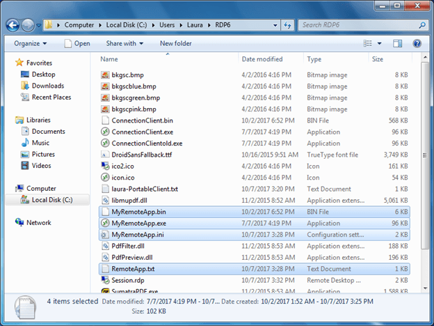 Caractéristiques RemoteApp sur le client – JetClouding